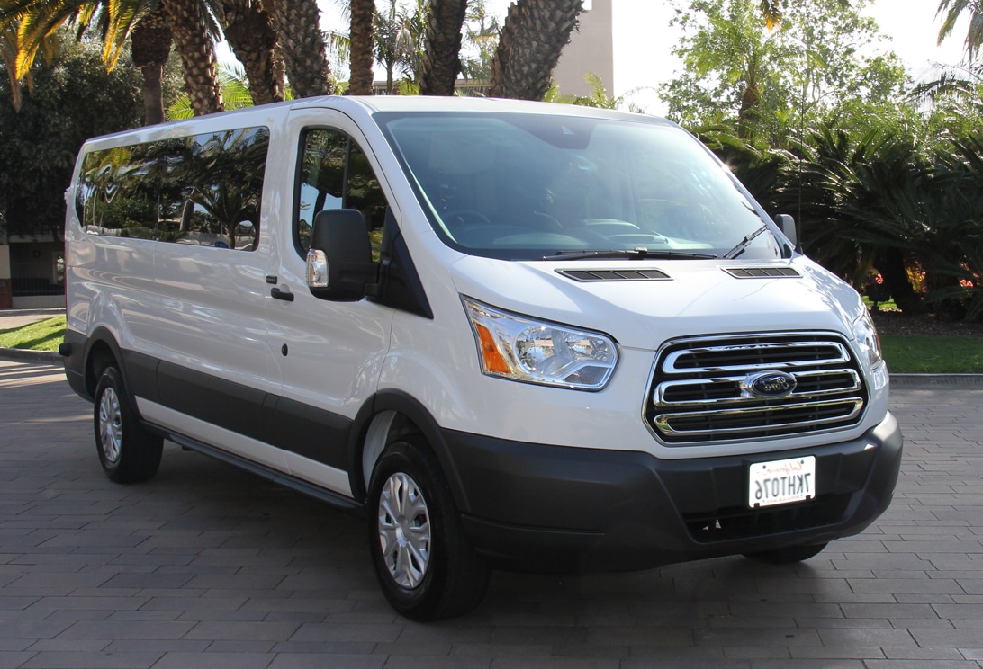 Ford Transit Low Roof Van - Luxury Edition - Orange County Van Rentals